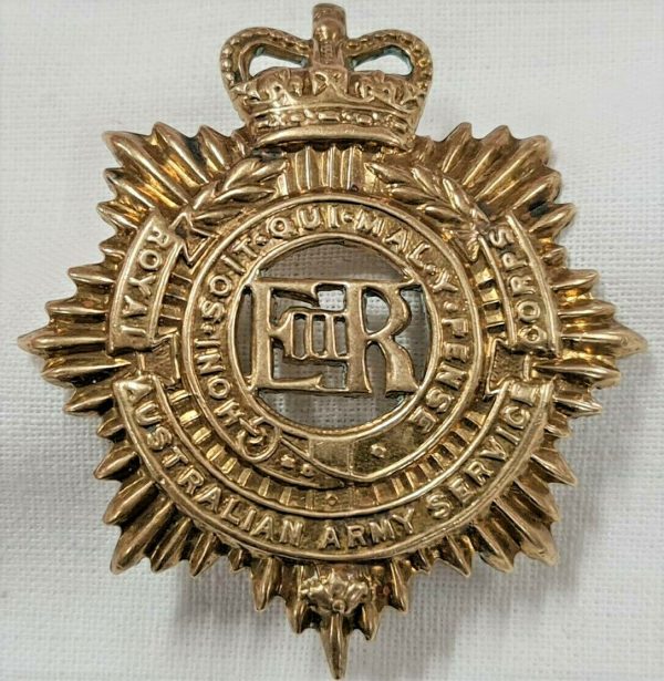 Post Ww2 Vintage 1953 60 Australian Army Service Corps Uniform Cap